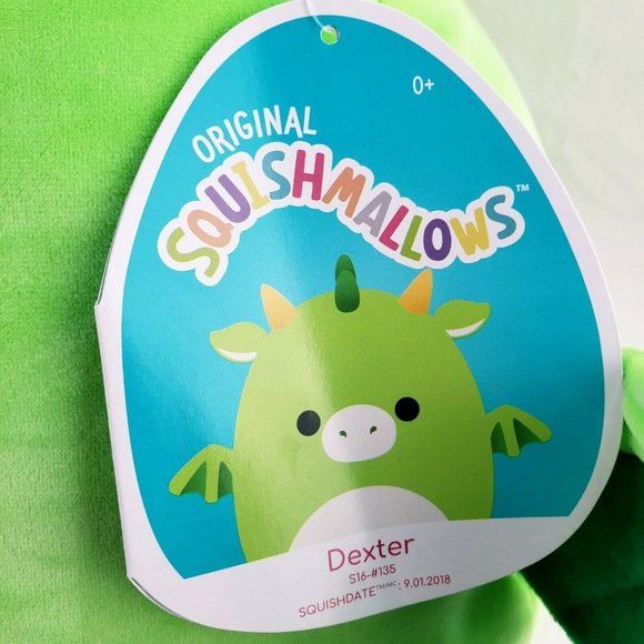 Squishmallows | Toys | New Squishmallow 6 Dexter The Green Dragon Plush ...